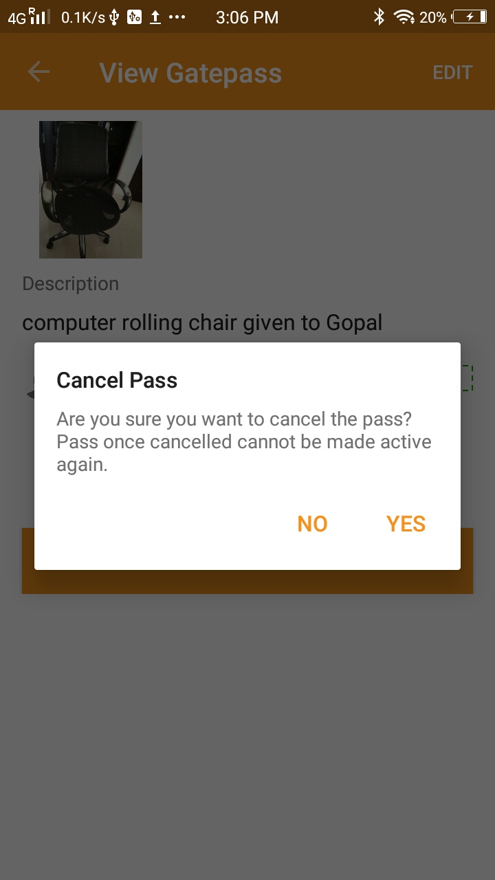 How can I cancel a gatepass that I have created? – ANACITY Support ...