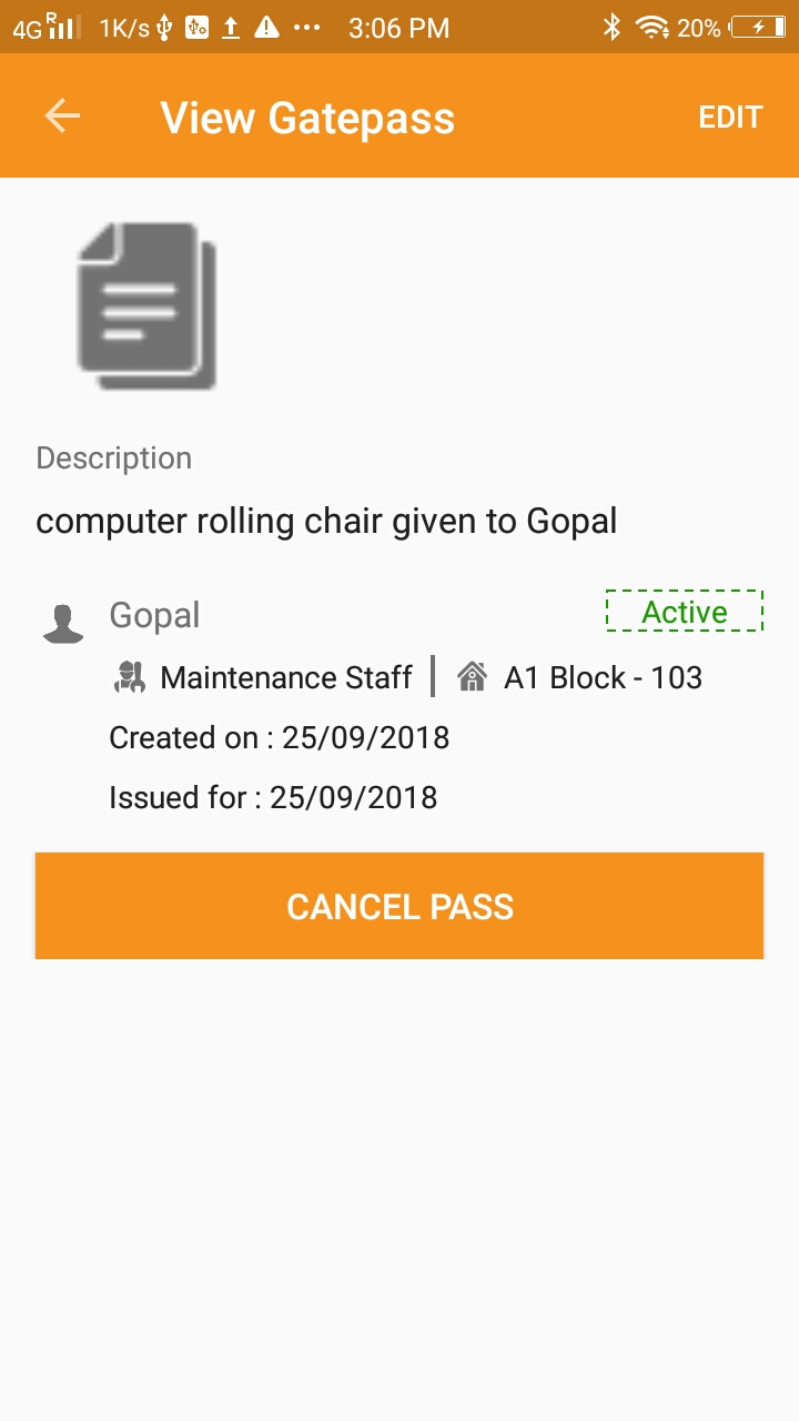 How can I cancel a gatepass that I have created? – ANACITY Support ...