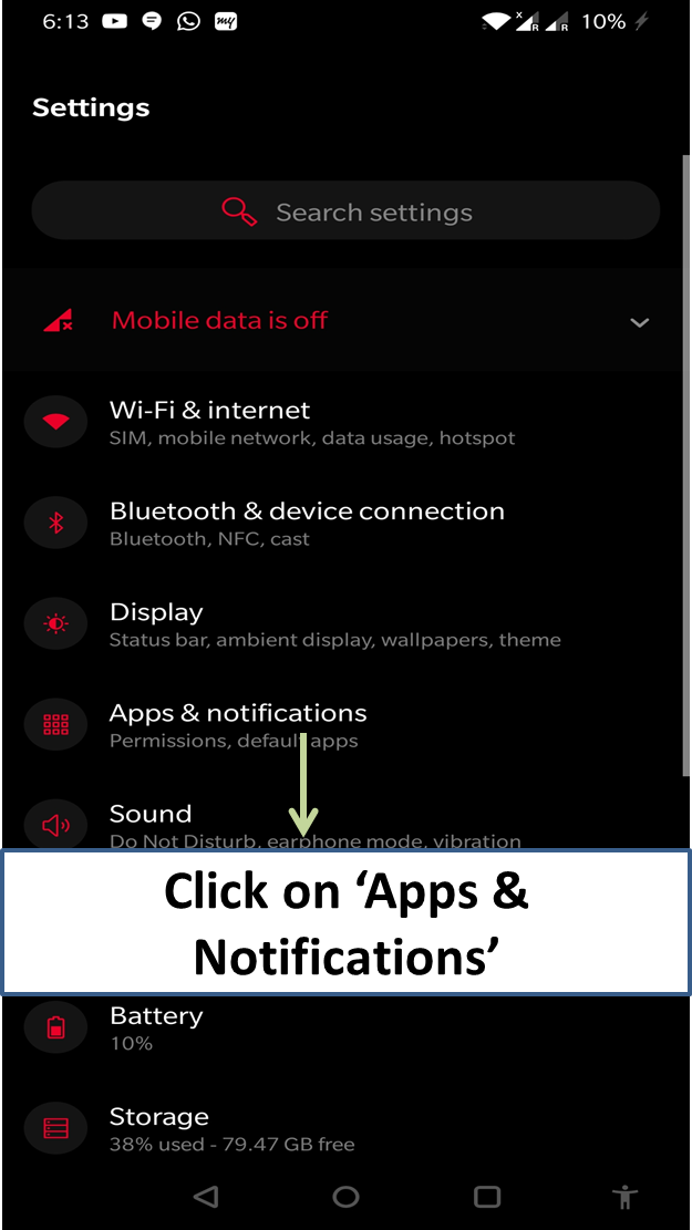 How to enable visitor notifications for One Plus mobile phones ...