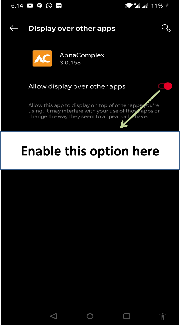 How to enable visitor notifications for One Plus mobile phones ...