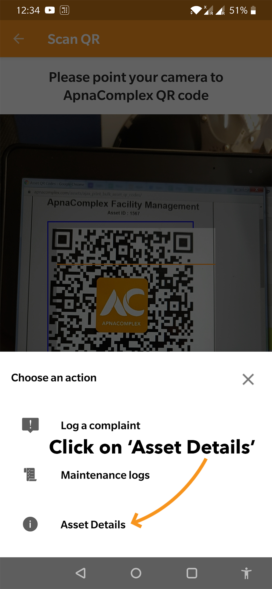 How to check asset details by scanning QR codes? – ANACITY Support ...