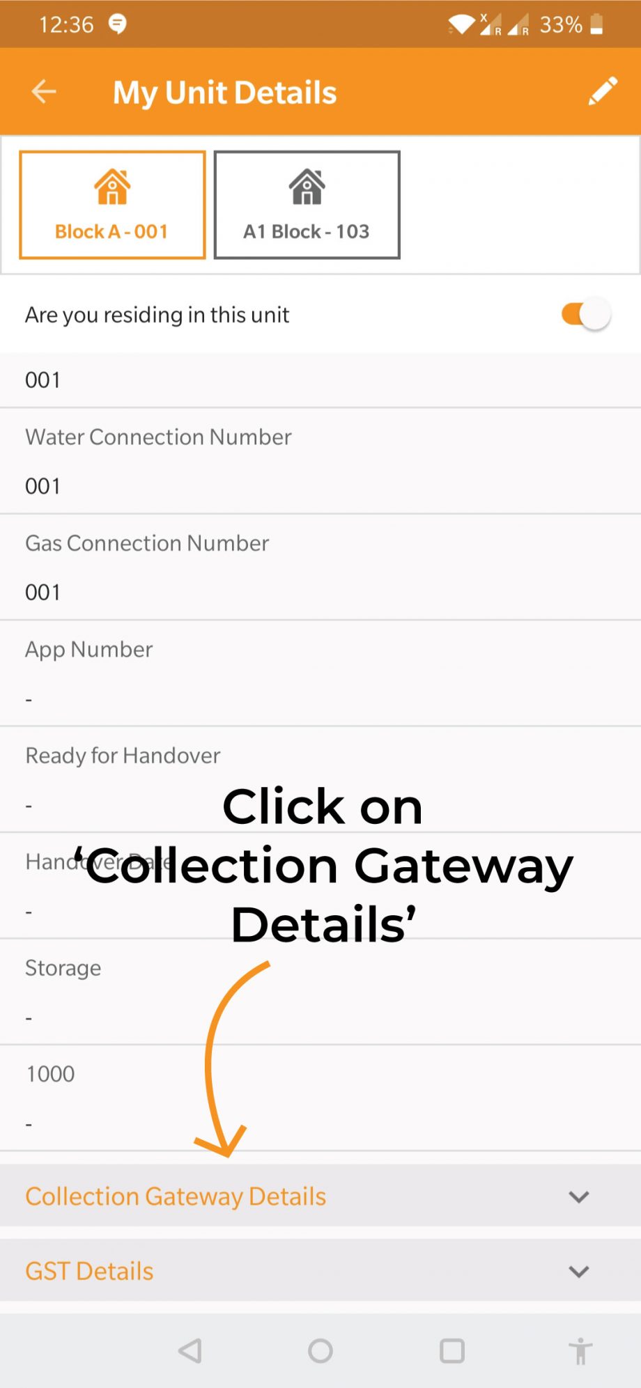 How to add Collection Gateway account details as beneficiary? – ANACITY ...